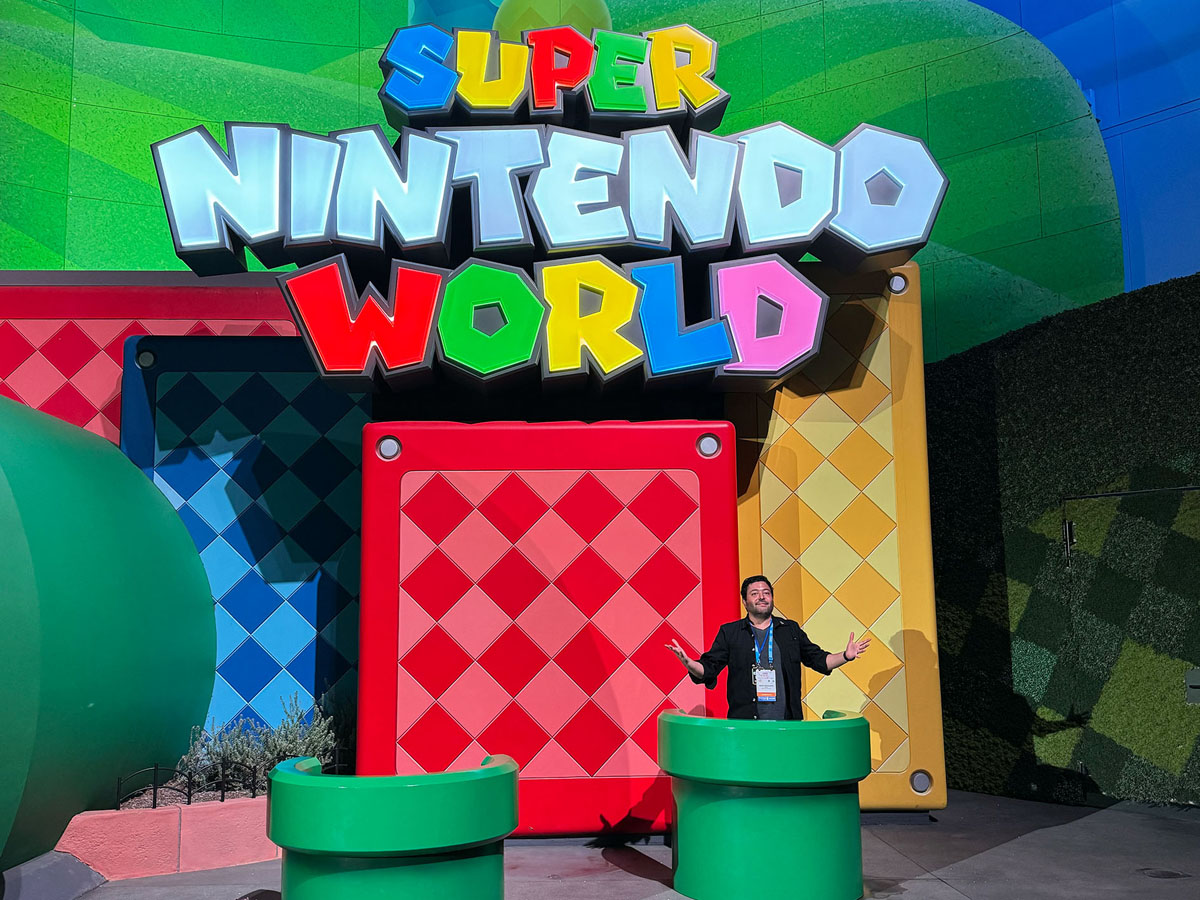 Visitamos a Super Nintendo World e todas as áreas da Universal Studios ...